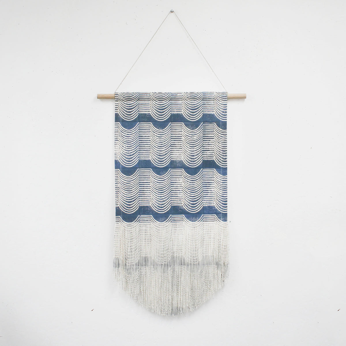 Medium/Large Wave Wall Hanging in Blue – Julia Canright