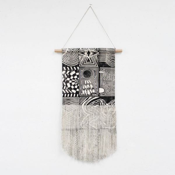 Medium Patchwork Wall Hanging in Black – Julia Canright